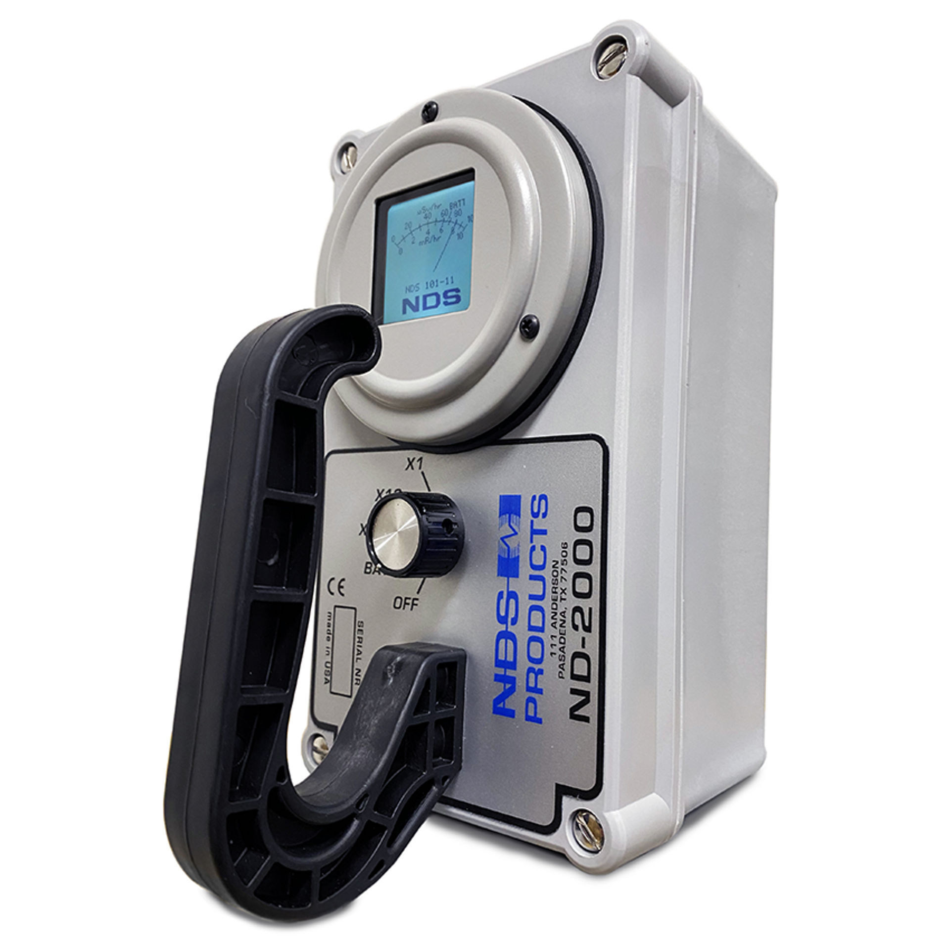 ND-2000 Gamma/X-Ray Survey Meter - High Sensitivity, Durable, Multiple ...